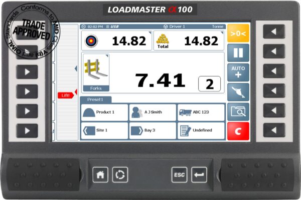 Front End Loader Scale: Loadmaster Alpha 100 | RDS MME